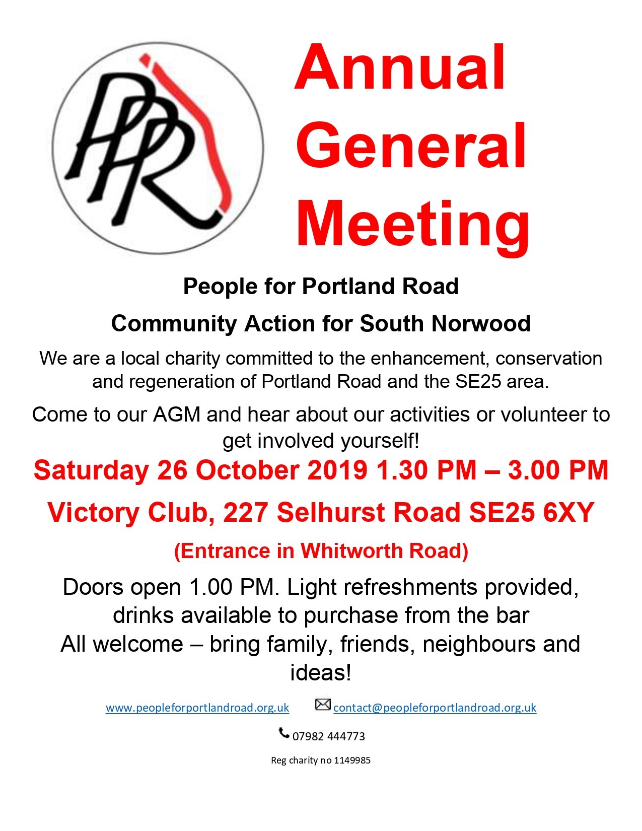 People for Portland Road